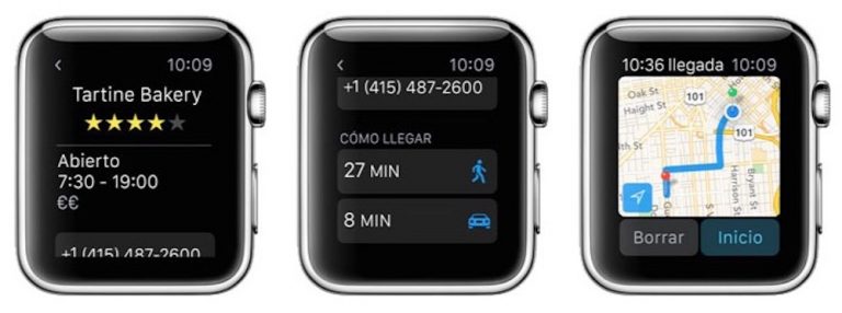 Mapas Apple Watch - Como usar la aplicación Mapas en Apple Watch