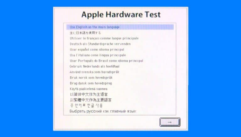 Diagnostico de hardware en Mac - Cómo hacer diagnostico completo Mac
