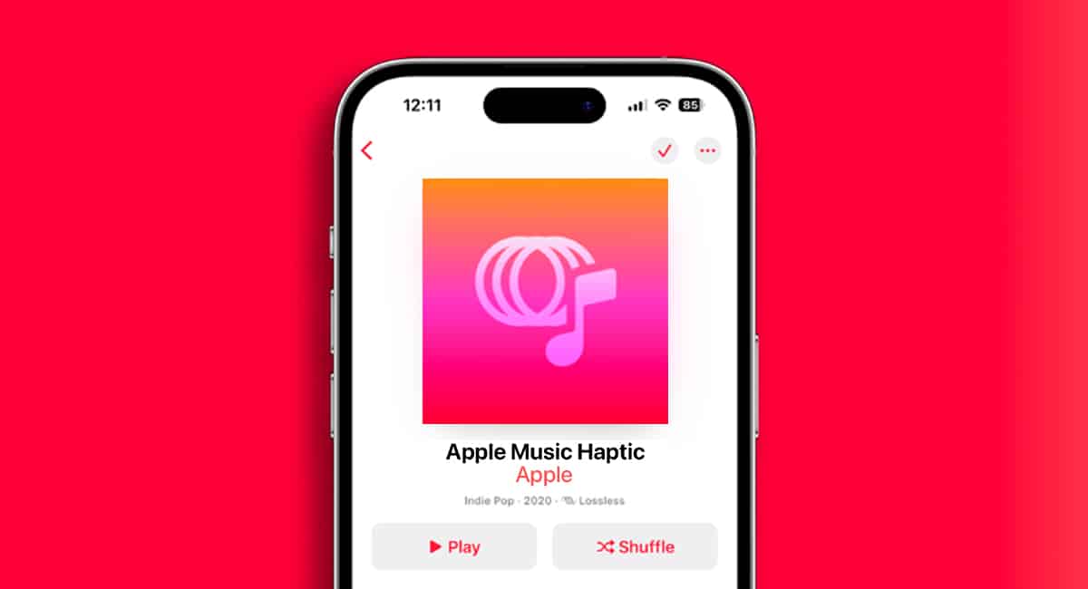 Apple Music presenta Música háptica